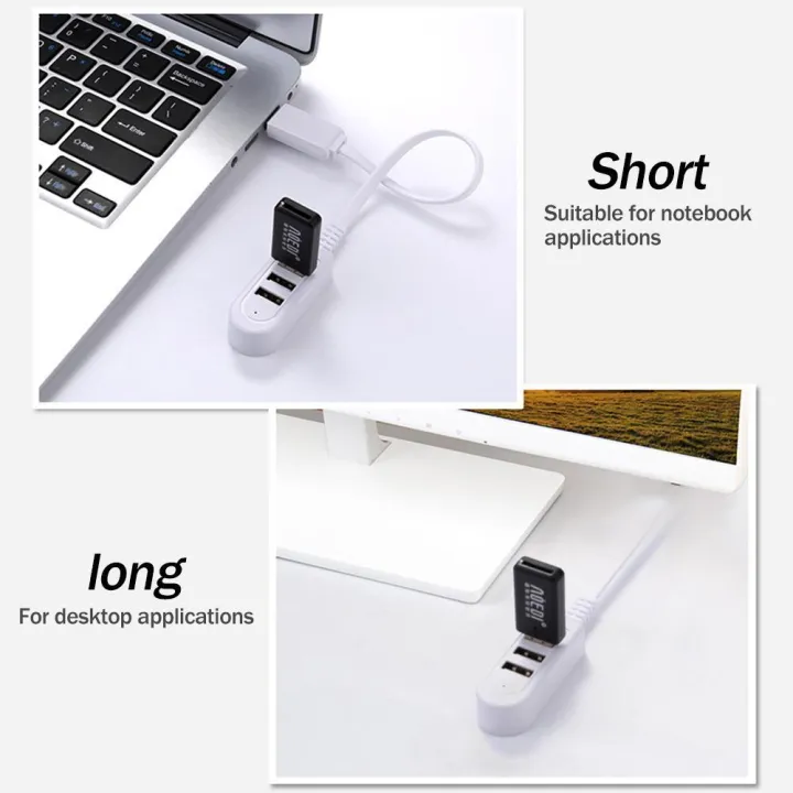 Usb Splitter 3usb Multi-function 3a Charger Converter Extension Multi ...