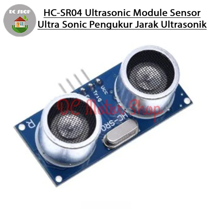 Hc Sr04 Ultrasonic Module Sensor Ultra Sonic Pengukur Jarak Ultrasonik Lazada Indonesia