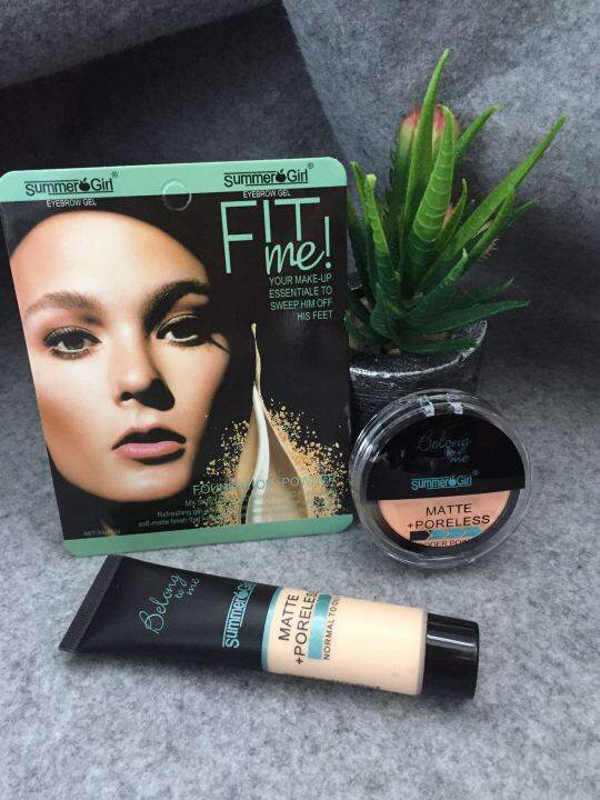 Set FIT ME 2 IN 1 FACE POWDER & LIQUID FOUNDATION Xop Cosmetics Ph ...