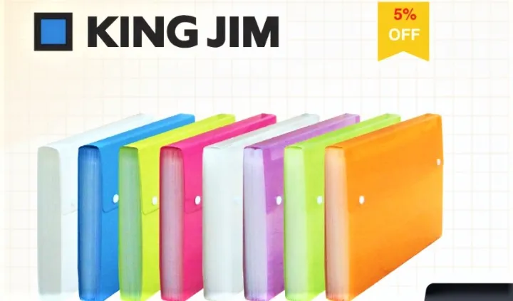 MAP SEKAT EXPANDING FILE KINGJIM WARNA TRANSPARAN 2273 GA A4 13 POCKET ...