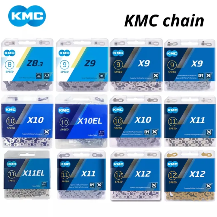 KMC chain Z8 Z9 X9 X10 X11 X12 Bicycle Chain Speed and Magic Button for ...