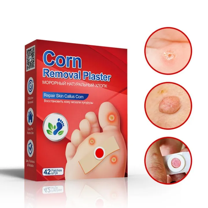 Wart Remover Pads Anti-Wart Plasters Pad Foot Warts Removal Plaster ...