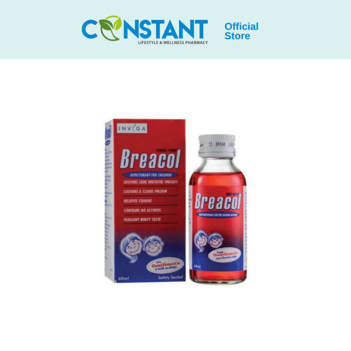 Breacol Expectorant For Children 60ml | Lazada