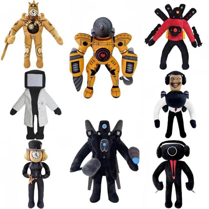 New Skibidi Toilet Plush Titans Speakerman Plush Toy Titans Speaker Man ...