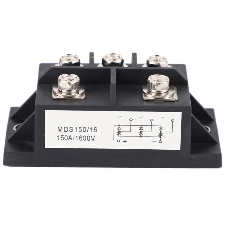 MDS150A 3-Phase Diode Bridge Rectifier 150A Amp 1600V Copper 150 ...