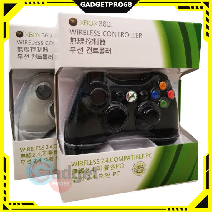XBOX 360 Wired / Wireless Controller USB Joystick Support PC Game ...