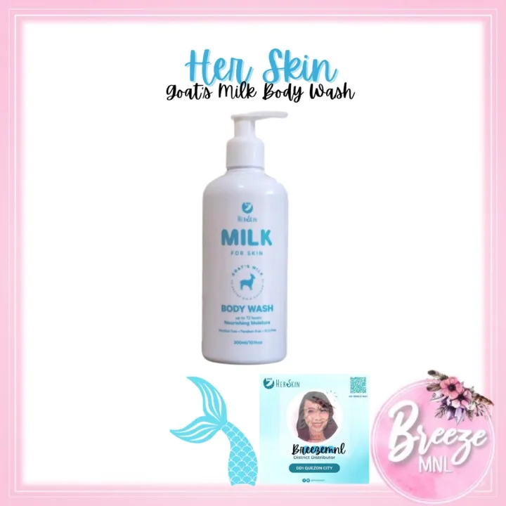 【new】 Her Skin Milk For Skin Goats Milk Body Wash Herskin Goats Milk
