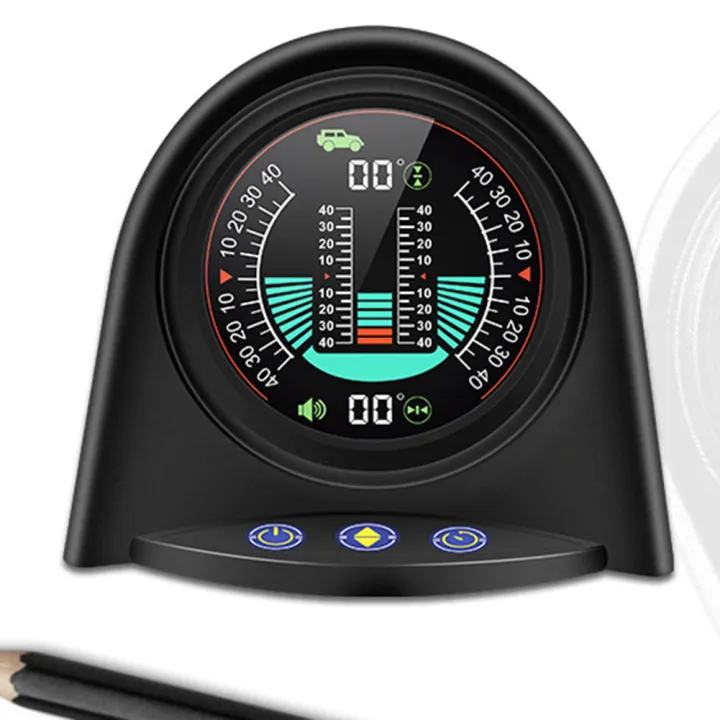X94 Car Digital Inclinometer Electronic Slope Meter Outdoor Off-road ...