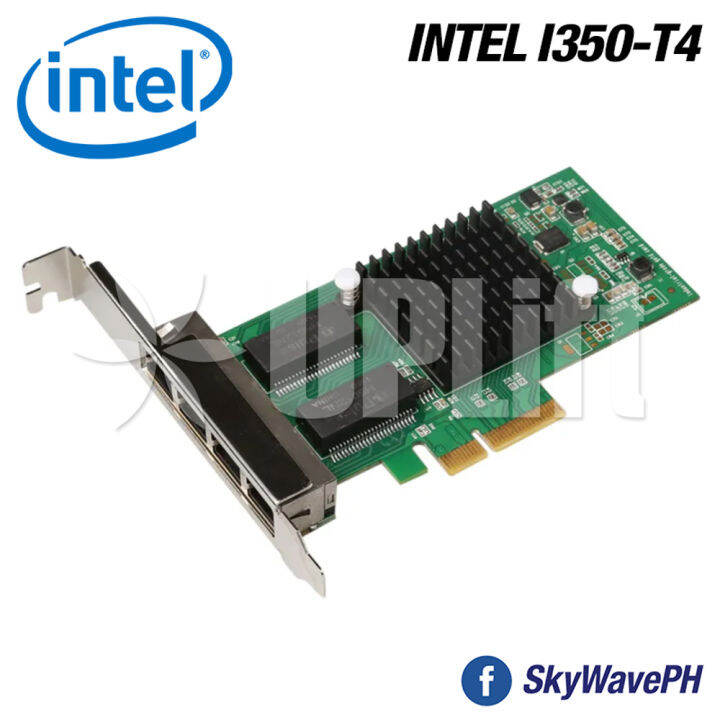 UPLift Genuine Intel I350 and I210 4-Port Converged Server-Class LAN ...