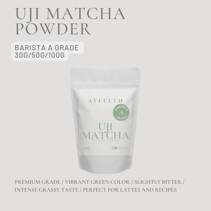 Authentic Premium Japanese Uji Matcha powder from Kyoto Prefecture ...
