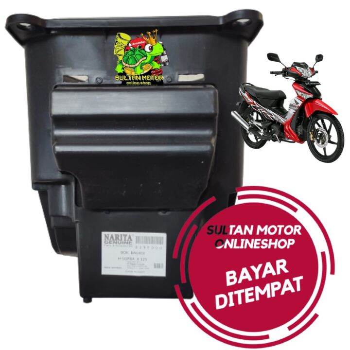 Box bagasi bawah jok motor karisma / bok bagasi Supra x 125 | Lazada ...