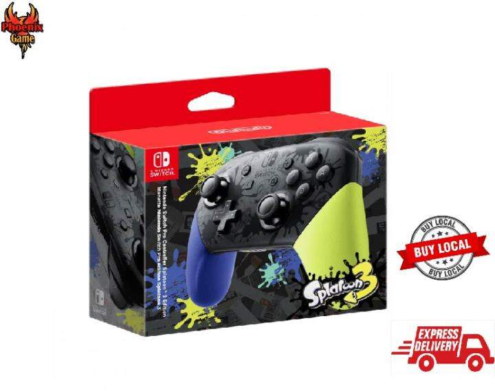 Nintendo Switch Pro Controller Splatoon 3 Edition (Brand New/Original ...
