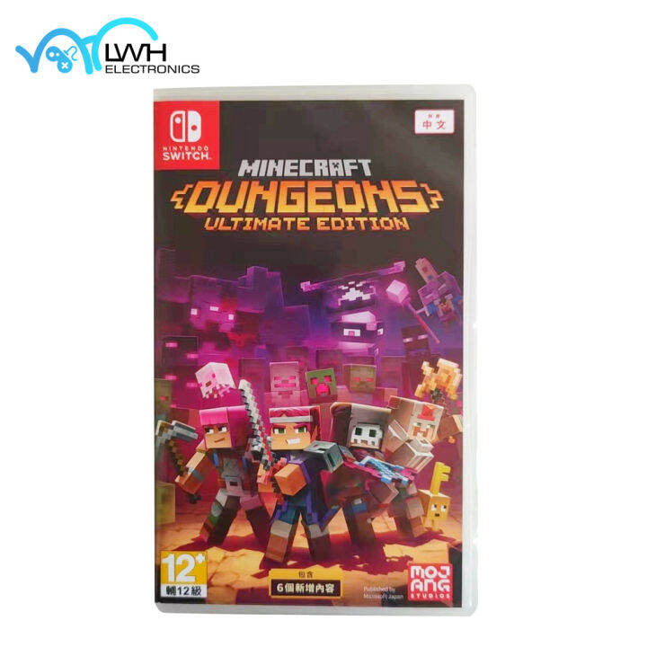 Nintendo Switch Minecraft Dungeons Ultimate Edition - NS Game Physical ...