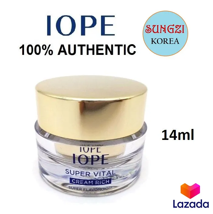 IOPE Super Vital Cream Rich 14ml Korean Cosmetics | Lazada PH