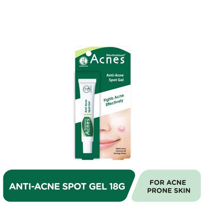 MENTHOLATUM ACNES ANTI-ACNE SPOT GEL 18GM | Lazada
