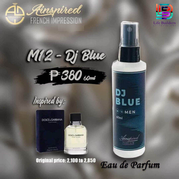 DJ Blue Ainspired Perfume (M12) | Lazada PH