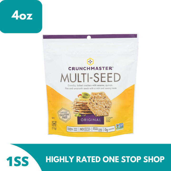 Crunchmaster Multi-Seed Original Oil 4oz | Lazada PH