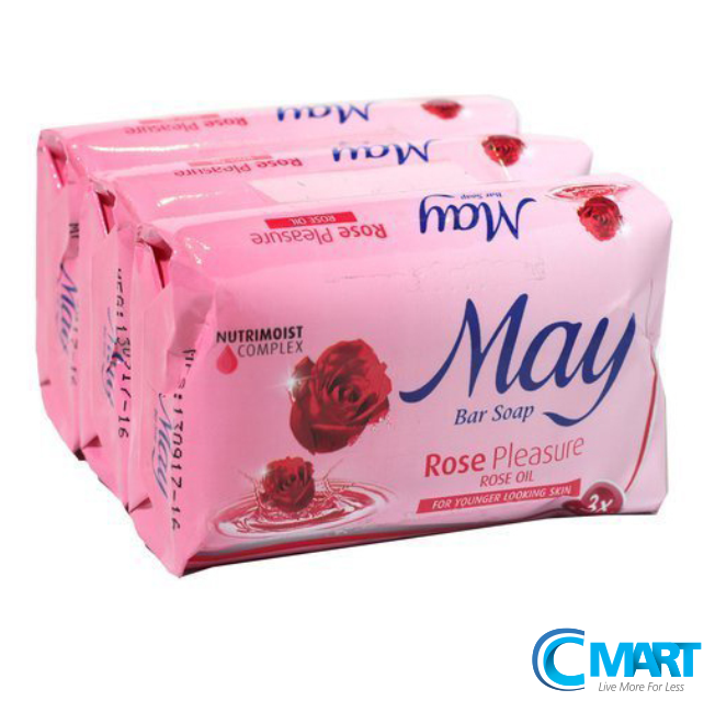 May Rose Pleasure Bar Soap 3's x 85GM | Lazada