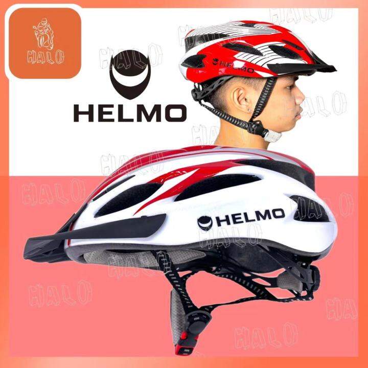[HALO MOTOR] BICYCLE HELMO NUTSHELL HELMET KX-12 | Lazada PH