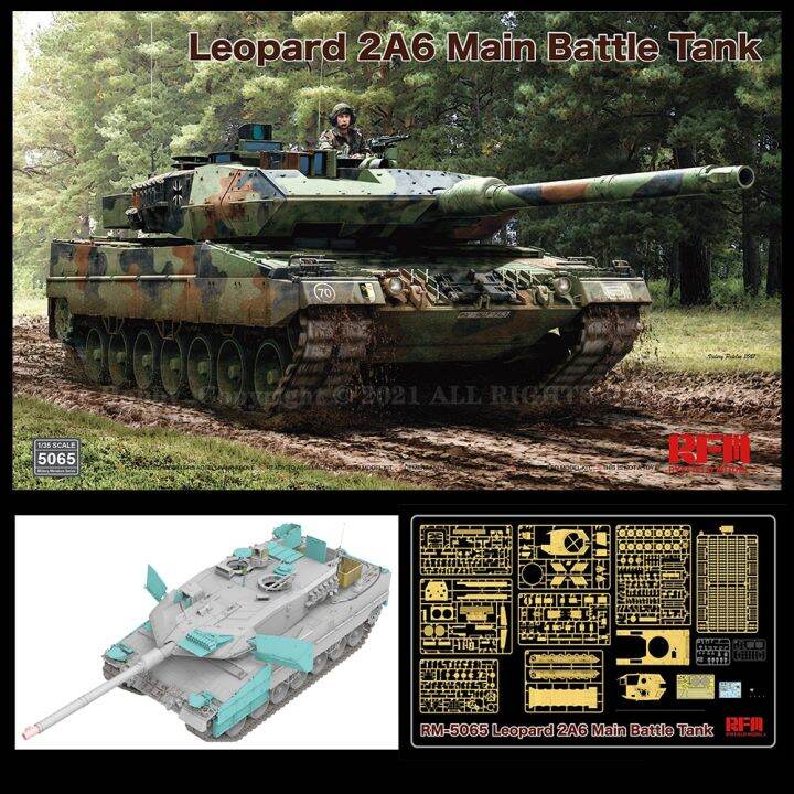 [Ryefield Model] RFM RM-5065 1/35 Leopard 2A6 Main Battle Tank | Lazada PH