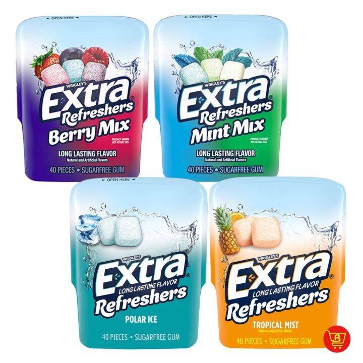 Extra Refreshers Gum 40 pieces | Lazada PH