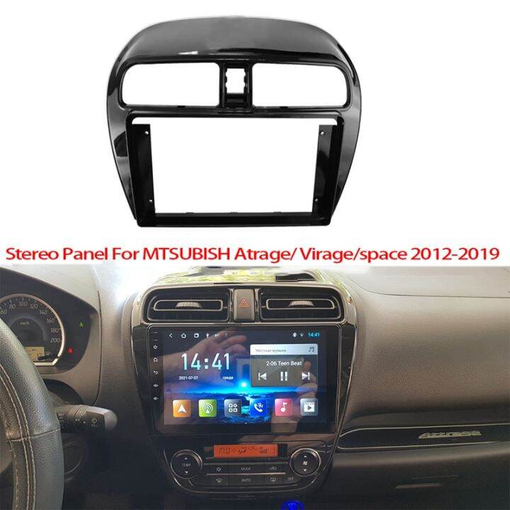 Car Radio Fascia Double 9 Inch Din Screen Dashboard Stereo Panel for ...