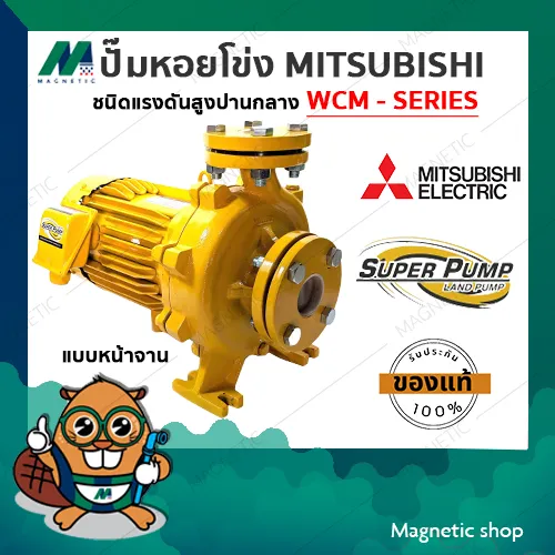 ปั๊มน้ำหอยโข่ง มิตซูบิชิ (MITSUBISHI) รุ่น WCM - SERIES แบบหน้าแปลน ...