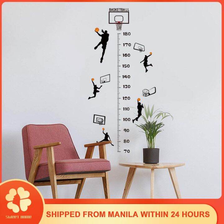 Removable Kids Room Wall Stickers Measuring Height Ruler Wall Decals ...