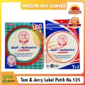 Label Tom and Jerry Kertas Putih Stiker Paper Label TNJ Tom & Jerry ATK ...
