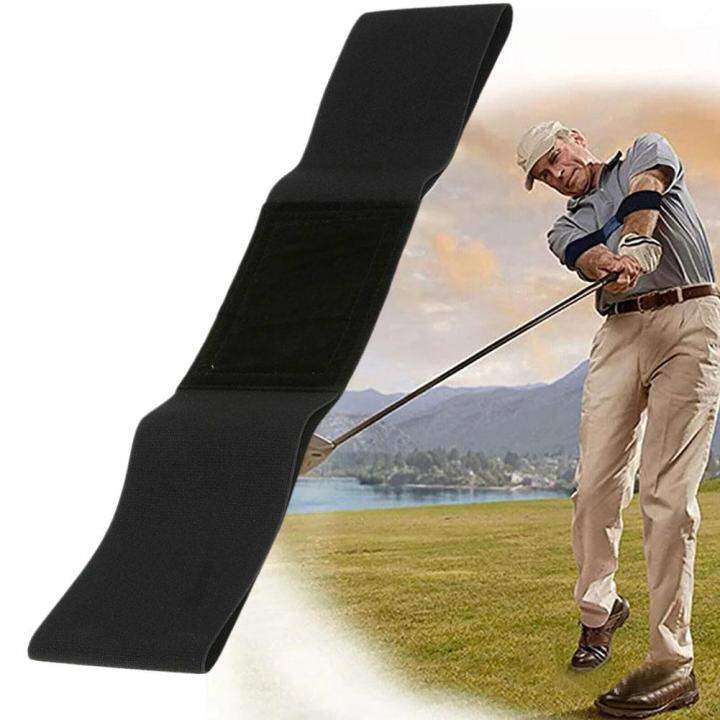 Professional Elastic Golf Swing Trainer Arm Band Belt For Practicing ...
