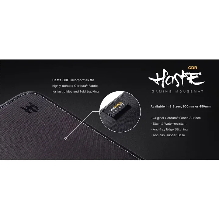 durable Tecware Haste CDR Cordura Mousemat CDR900 | Lazada PH