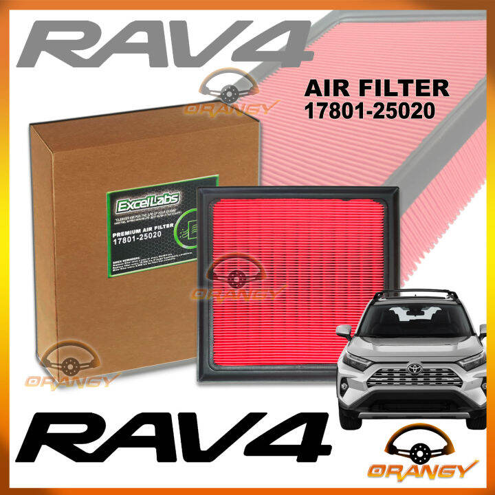 Air filter (17801-25020) for Toyota Rav4 2019 - 2022 | Lazada PH