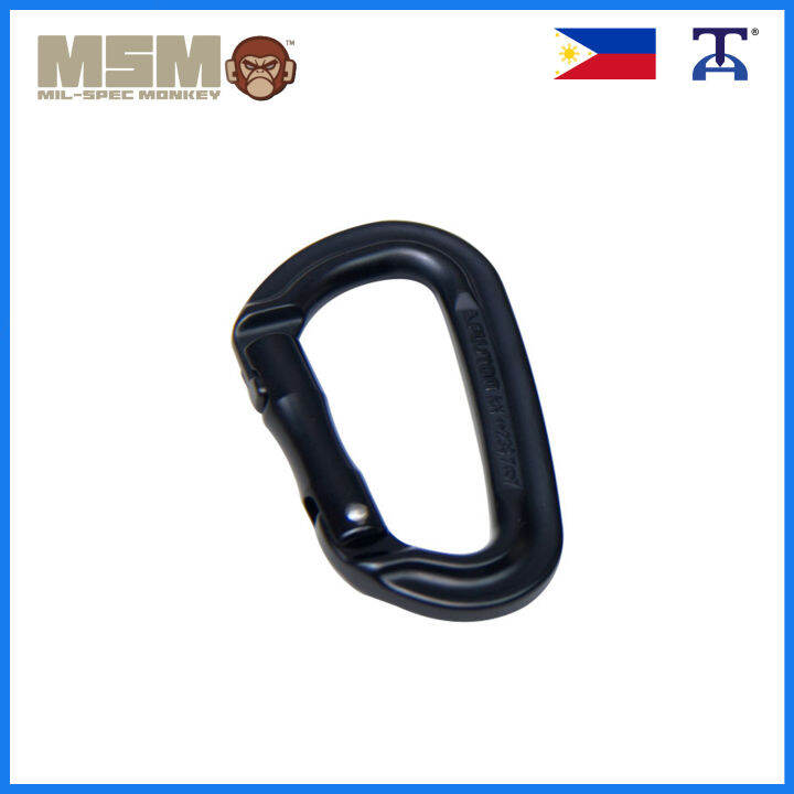 Mil-Spec Monkey MSM Mini Mod-D Carabiner MKII Black Straight | Lazada PH