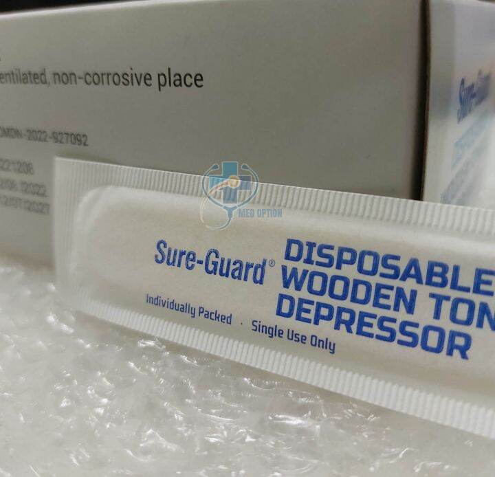 Tongue Depressor Sterile, 100's SUREGUARD | Lazada PH