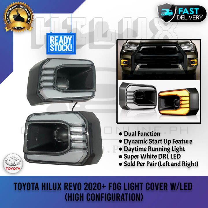 CPO.PH Toyota Hilux Conquest Hilux Revo 2020-2023 Front Fog Light LED ...