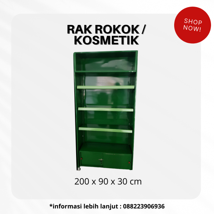 RAK ROKOK/ RAK KOSMETIK/ RAK MURAH JABODETABEK | Lazada Indonesia