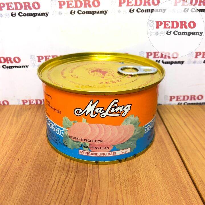 MaLing Canned pork luncheon meat FYF - daging babi dalam kaleng 397 gr ...