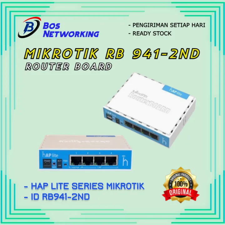 Mikrotik hAP lite RB941-2nD | Lazada Indonesia