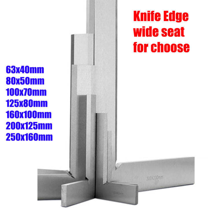 Measuring Multi Angle Bladed Try Square Angle Ruler L-shaped wide seat ...