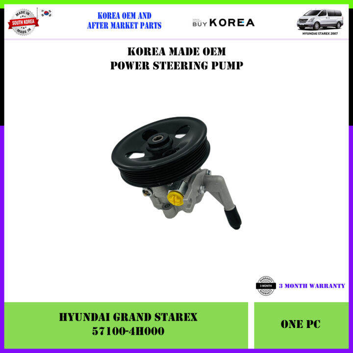 Hyundai Grand Starex Oem Power Steering Pump (57100-4H000) | Lazada