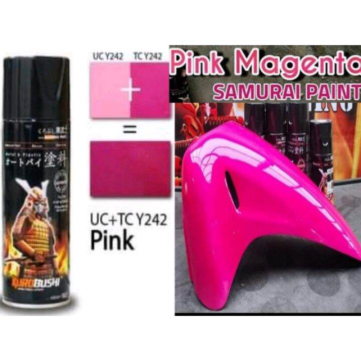 Samurai Spray Paint UCTC (PINK MAGENTA)♞ | Lazada PH