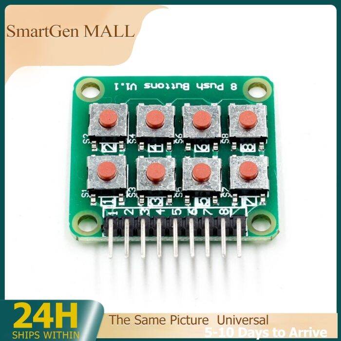 SmartGen MALL 2x4 Keypad 4x2 Keypad 8 Push Buttons V1.00 2*4 4*2 Key ... SmartGen MALL 2x4 Keypad 4x2 Keypad 8 Push Buttons V1.00 2*4 4*2 Key ...