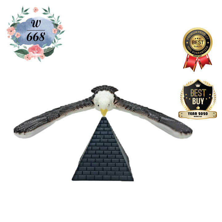 Special Balancing Eagle with Free Pyramid Stand Science Desk Base ...