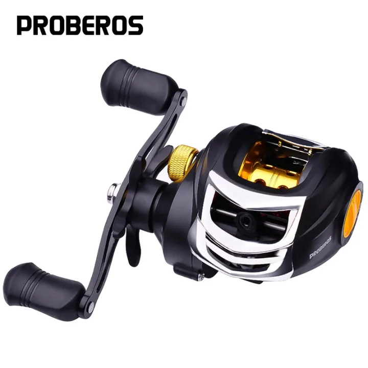 PROBEROS Baitcasting Reel 7.2:1 Fishing Reel 3+1 Ball Bearings Dax Drag ...