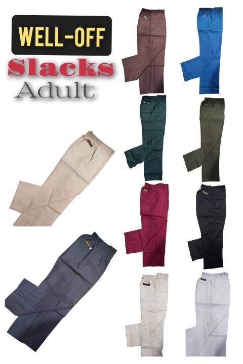 SHINING S/' GARTERIZE SLACKS/ FORMAL SLACKS/ UNIFORM SLACKS FOR MEN ...