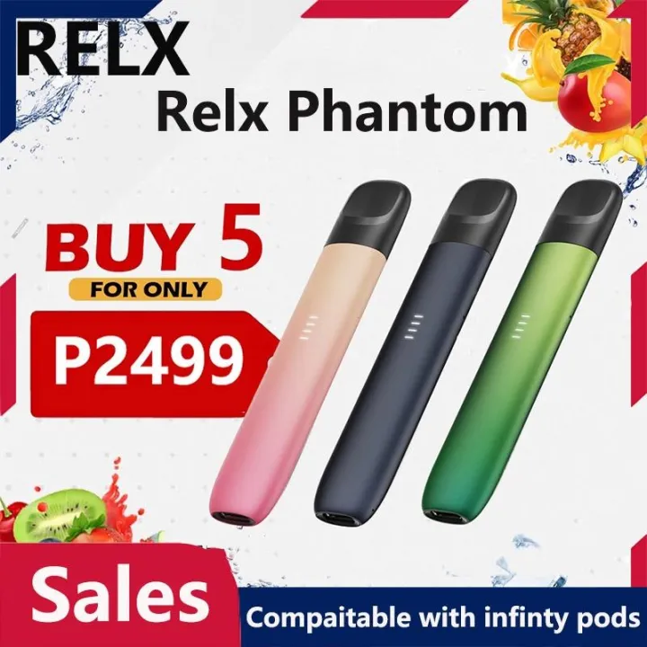 VAPE RELX Phantom single Device Kit conpatible with infinity pods big ...