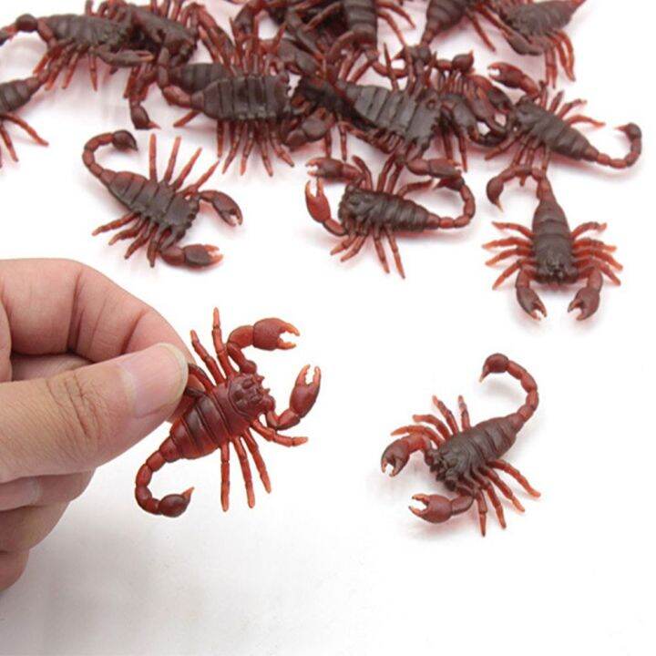 DAFANS Life-like Scorpion Centipede Prank Fool's Day Toy Imitation ...