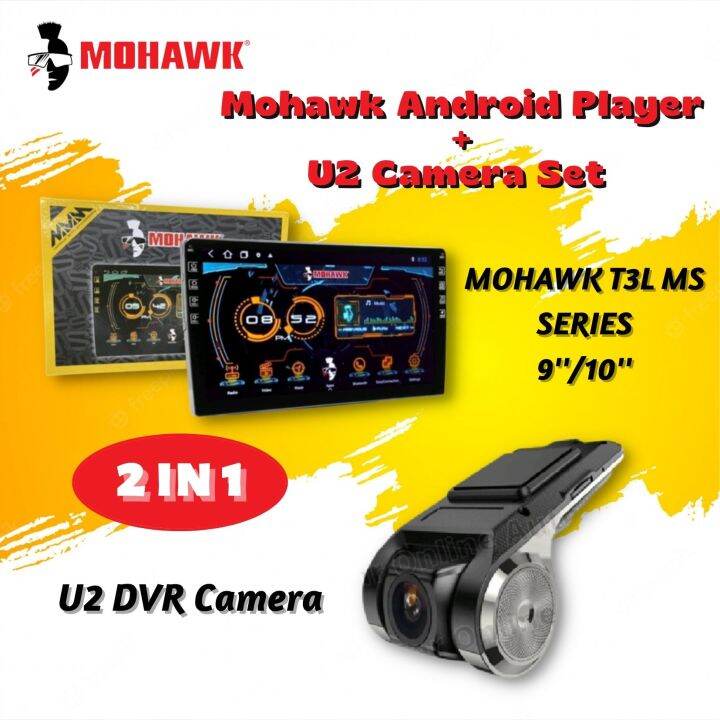 MESTI BELI 50% [Mohawk Android Player + U2 Camera Set ] MOHAWK T3L MS ...