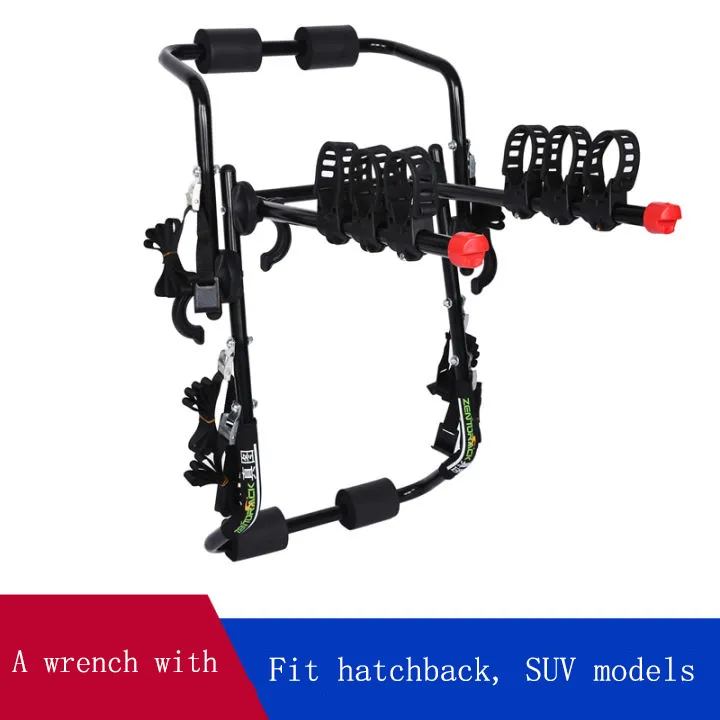 Bicycle Car Carrier Rack Multifunctional Car Bicycle Rack for 3 ...
