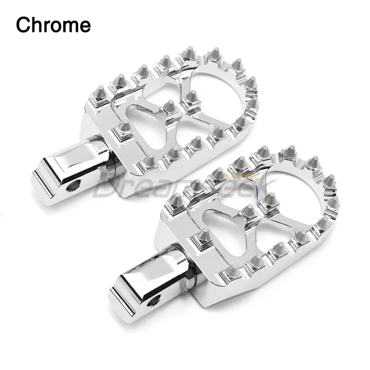 Rear Wide Fat Footpegs Foot Pedal for Harley Softail Fat Bob FXFB 2018 ...